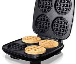 5 Best 4 Round Mini Belgian Waffle Maker To Use In 2022 Picks