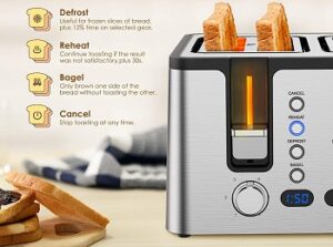 Top 6 Large Toasters For Extra Wide Bread (2-Slice & 4-Slice)