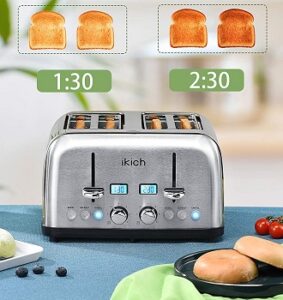 Top 6 Large Toasters For Extra Wide Bread (2-Slice & 4-Slice)