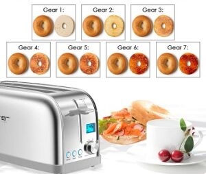 Top 6 Large Toasters For Extra Wide Bread (2-Slice & 4-Slice)