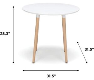 6 Best 32-inch Round Dining Tables For Home Or Business 2022