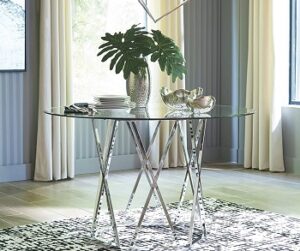 6 Best 48-inch Round Glass Dining Tables With Or No Chairs