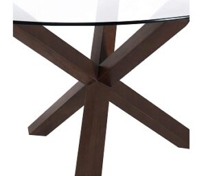 6 Best 48-inch Round Glass Dining Tables With Or No Chairs